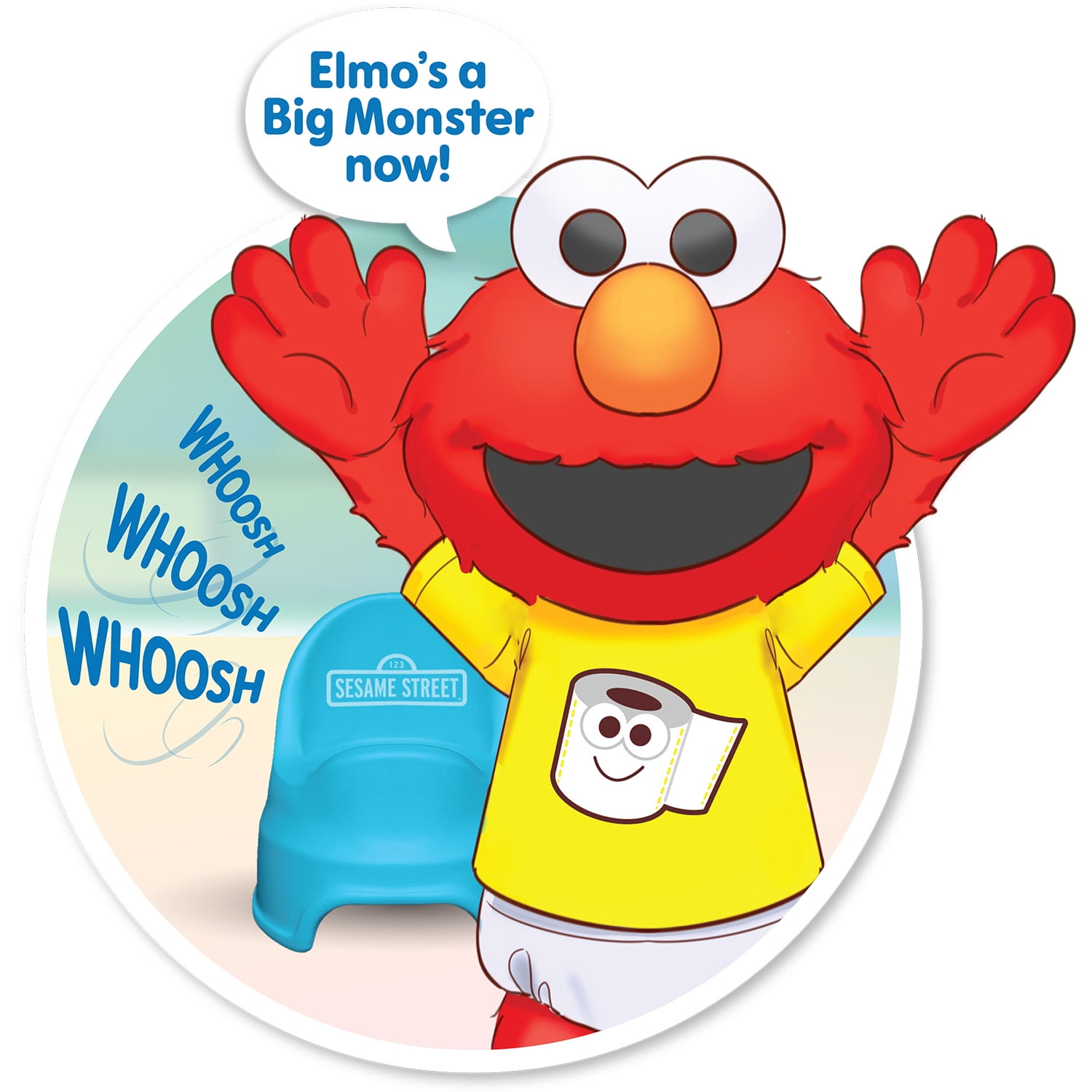 Türkiye Susam Sokağı Lazımlık Zamanı Elmo 12 İnç | Ubuy