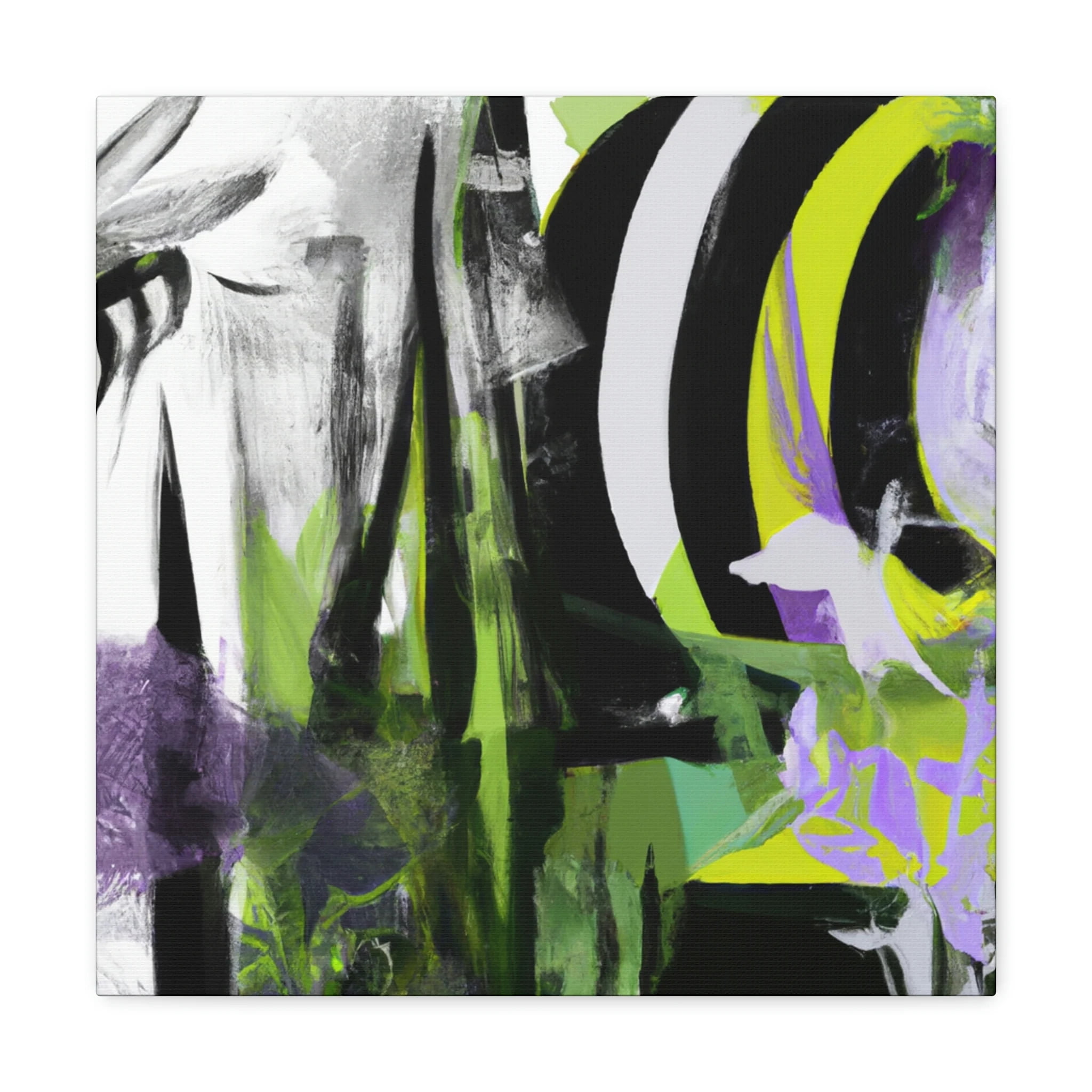 Bumblebee in Flight - Canvas - Walmart.com