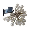 25ft Battery Operated 15 Hanging Bulb 100 LED String Lights, Vintage ...