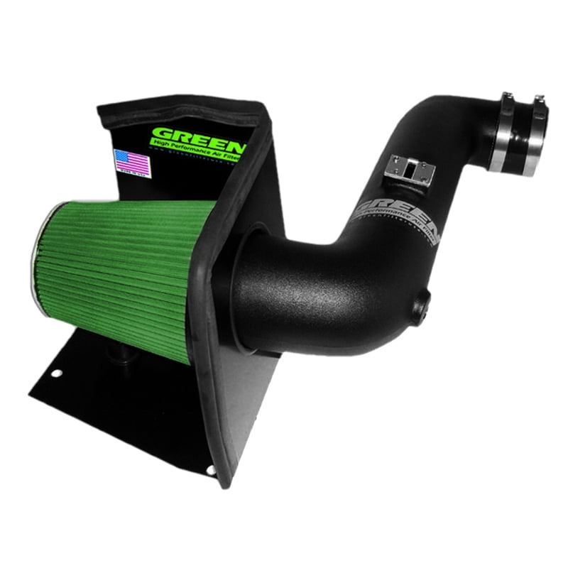 Green Filter 06+ Chevy Duramax LMM 6.6L Diesel Cold Air Intake Kit ...