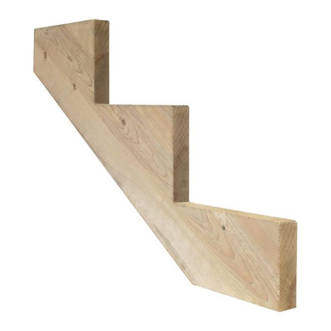 STAIR RISR 3STEP PT WOOD - Walmart.com