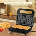 Walmart Black Friday Deals 2025 GPED Waffle Maker 2 Slices Compact with ...