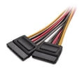 Cable Matters (3 Pack) 15 Pin SATA Power Y-Splitter Cable 8 Inches ...