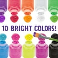 Crayola Non-Toxic Craft Project Safe Washable Neon Kids' Paint Set, 10 ...