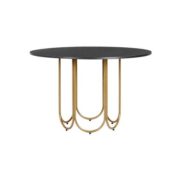 Mesa de comedor Epoqué 120cm poro abierto - Negro Weik Retro | Walmart ...