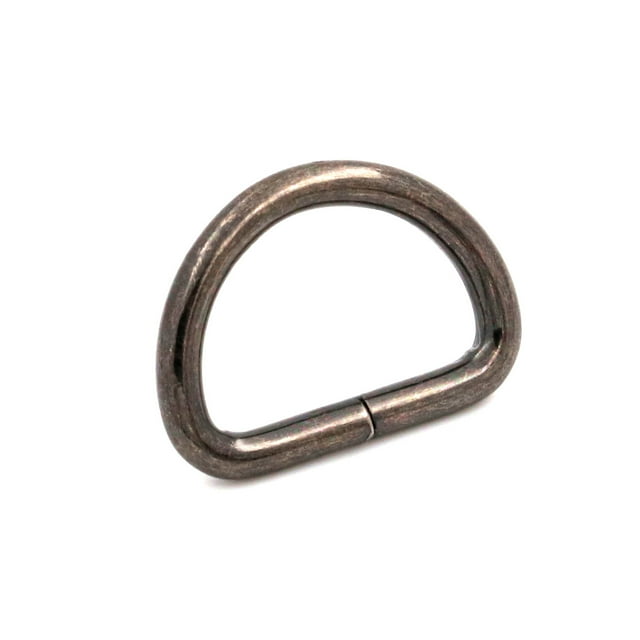 Wuuycoky Metal D-Rings Buckle, 0.5 inch Non-Welded for Webbing Sewing ...