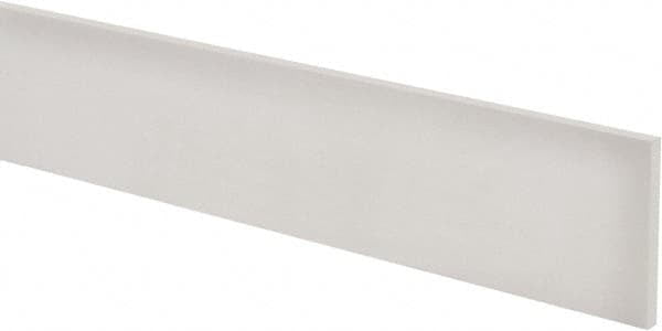 Made in USA 3 Ft. Long x 2-1/2" Wide x 3/16" High, Virgin PTFE ...