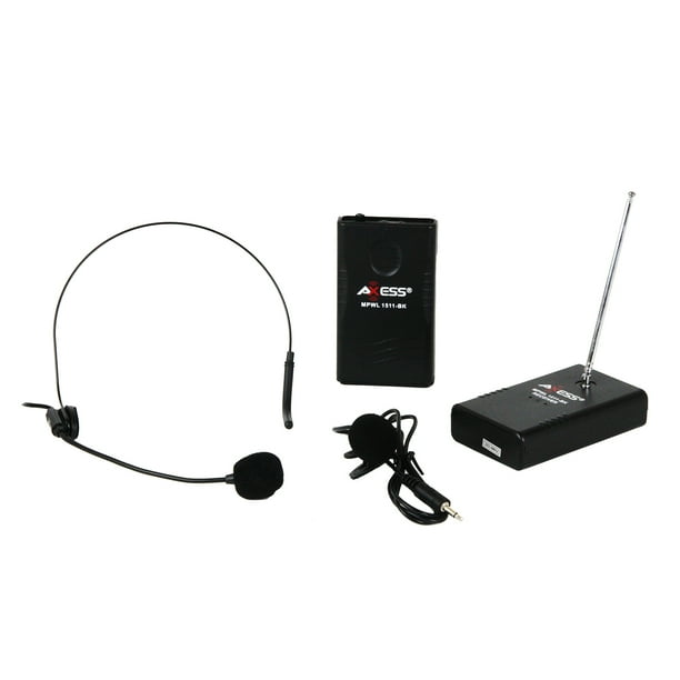 Axess VHF Headset Microphone - Walmart.com