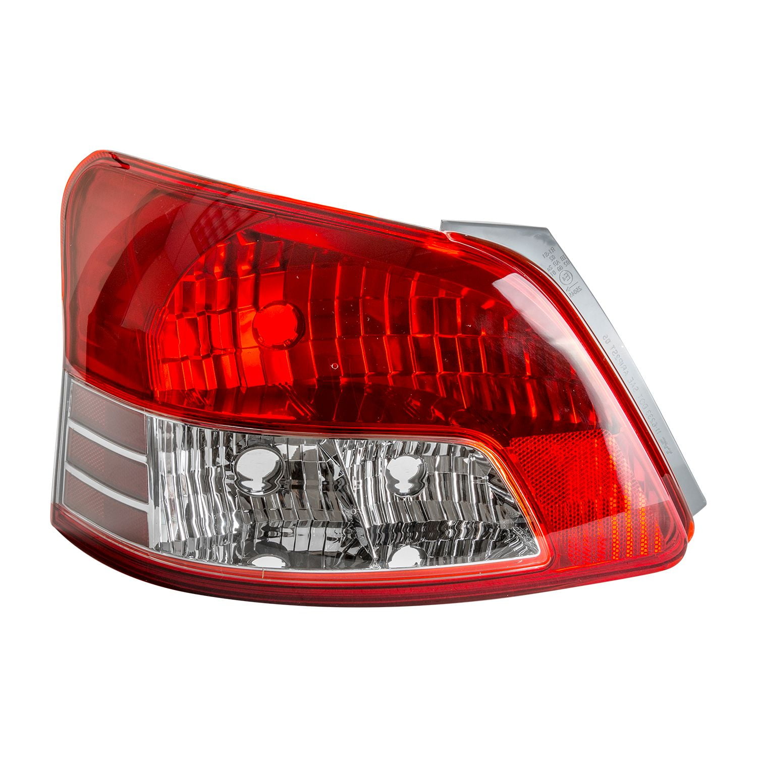 TYC 11-6234-91-1 Left Side Tail Light Assembly for 07-11 Toyota Yaris ...