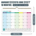Rkxzt Calendar,18 Month Wall Calendar January 2026 to July 2027 with ...