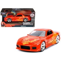 Dom's Mazda RX-7 Red with Graphics "Fast & Furious" Movie 1/32 Diecast ...