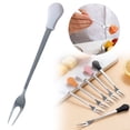 2 Pcs Spoons and Forks Set Stainless Steel Flatware Cutlery Sets Spoon ...