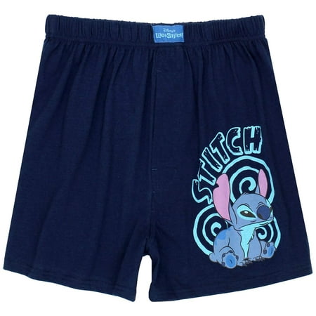 Disney Lilo and Stitch Mens Briefly Stated Boxer Shorts Underwear ...