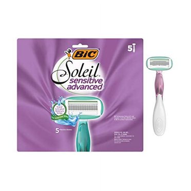 BIC Soleil Sensitive 3 Blade Women's Razor -- Pack of 3 Disposable ...