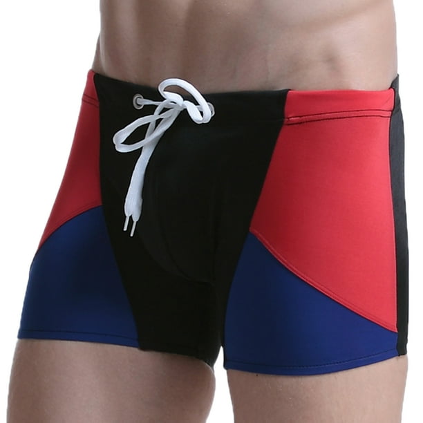 Pimfylm Mens Speedo Swim Briefs Mens Swim Trunks Quick Dry Beach Boxer