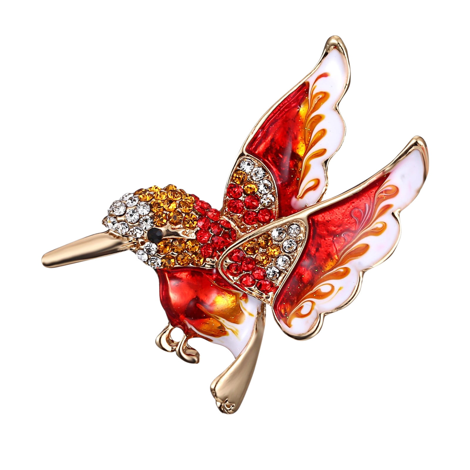 Click here for Yangzheee Hummingbird Brooch Pin Day Alloy Oil Fas... prices
