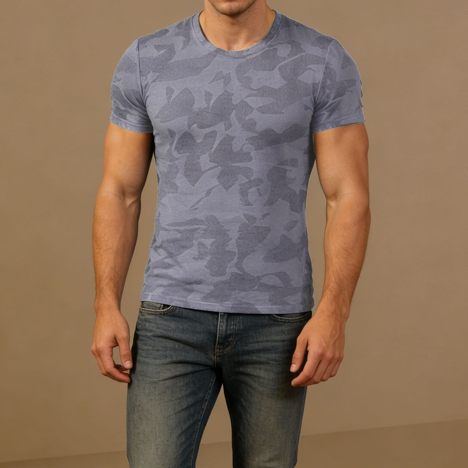 Click here for Kalauyu Mens Dry Fit Workout Shirts Moisture Wicki... prices