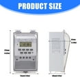 Automatic Cycle Timer Component Digital Timer Controllers 20 Programs 24H Control for Christmas ...