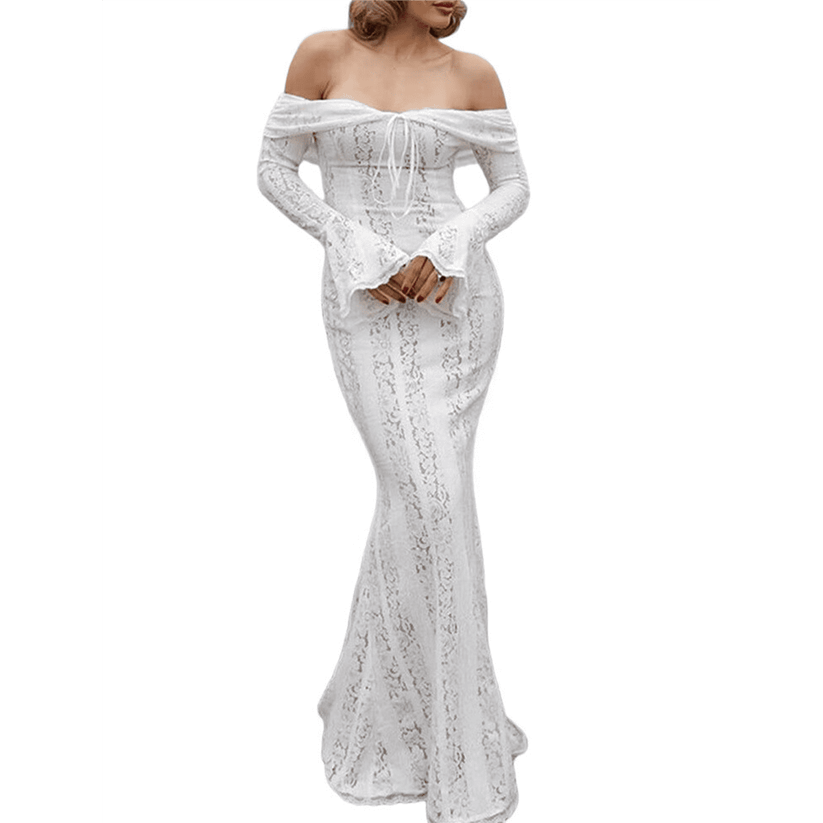 Click here for Unbranded Women Elegant Off Shoulder Lace Bodycon... prices