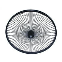 26" Fan 144 Spoke Coaster Wheel 14G Chrome. Bicycle wheel, bike wheel ...