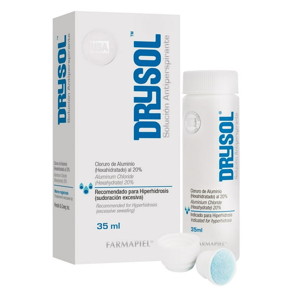 Drysol 35ml Farmapiel Solución Antiperspirante para hombres y mujeres ...