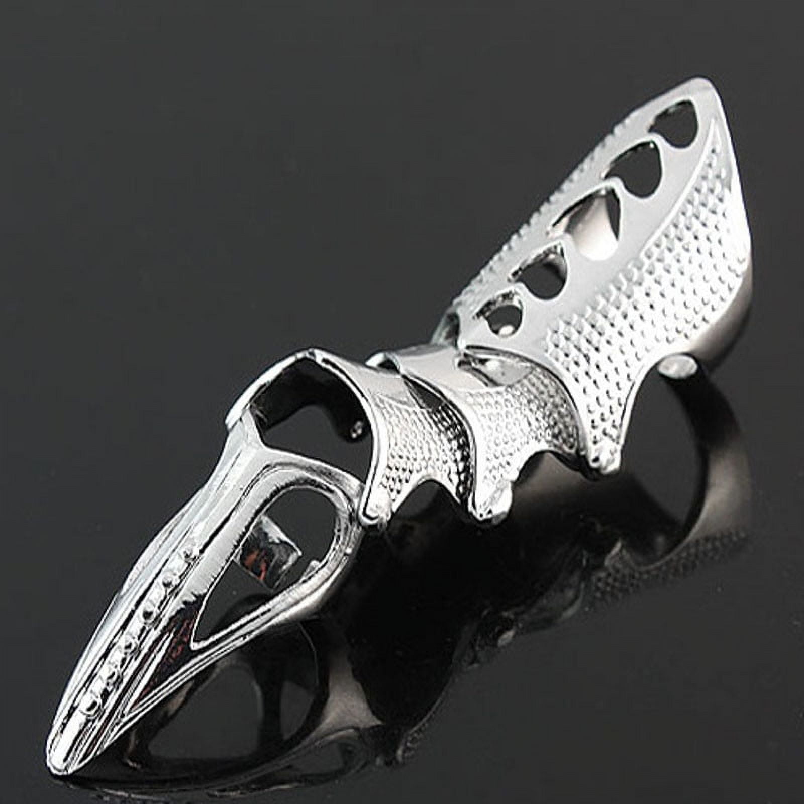 Click here for Egnmcr Rings Cool Men Gothic Punk Joint Knuckle Fu... prices