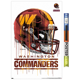 NFL Washington Commanders - Drip Helmet 22 Wall Poster, 22.375" x 34 ...