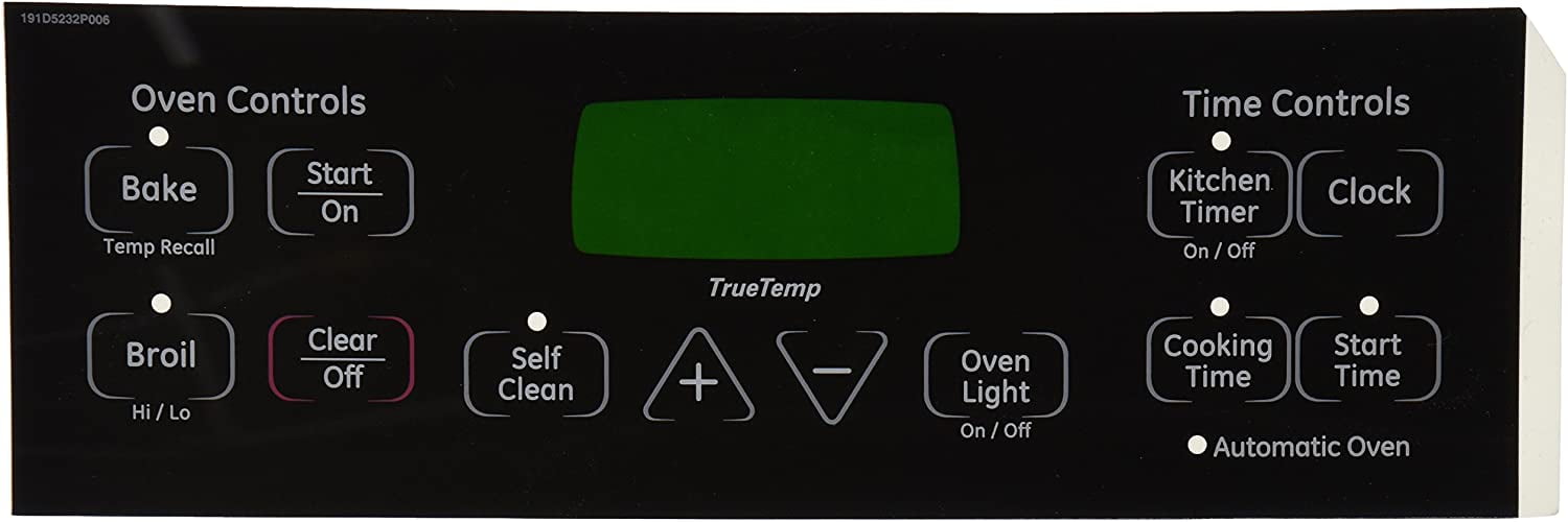 General Electric GE WB27T11005 Oven Overlay - Walmart.com
