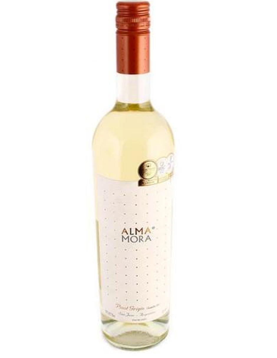 Vino Blanco Alma Mora Pinot Grigio 750 ml | Walmart en línea