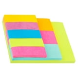 Post-it® Combo Pack, Assorted Sizes & Colors, 1 Pad 50 sheets 3 in. x 4 ...