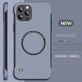 Borderless Ultra-Thin PC Magnetic Phone Case (Compatible with MagSafe) for iPhone 16/15/14/13 ...