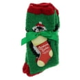 Gold Medal Women's Christmas Fuzzy Butter Slipper Socks (2 Pr) - Red ...