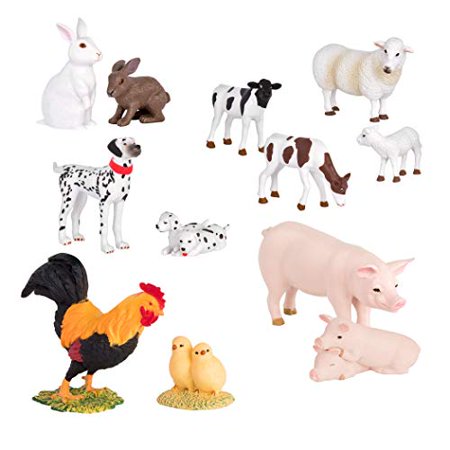 Terra by Battat – Farm Animal Set (Pairs) – Pairs of Collectable ...