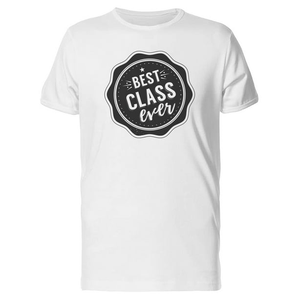 Smartprints - Best Class Ever Logo Tee Men's -Image by Shutterstock ...