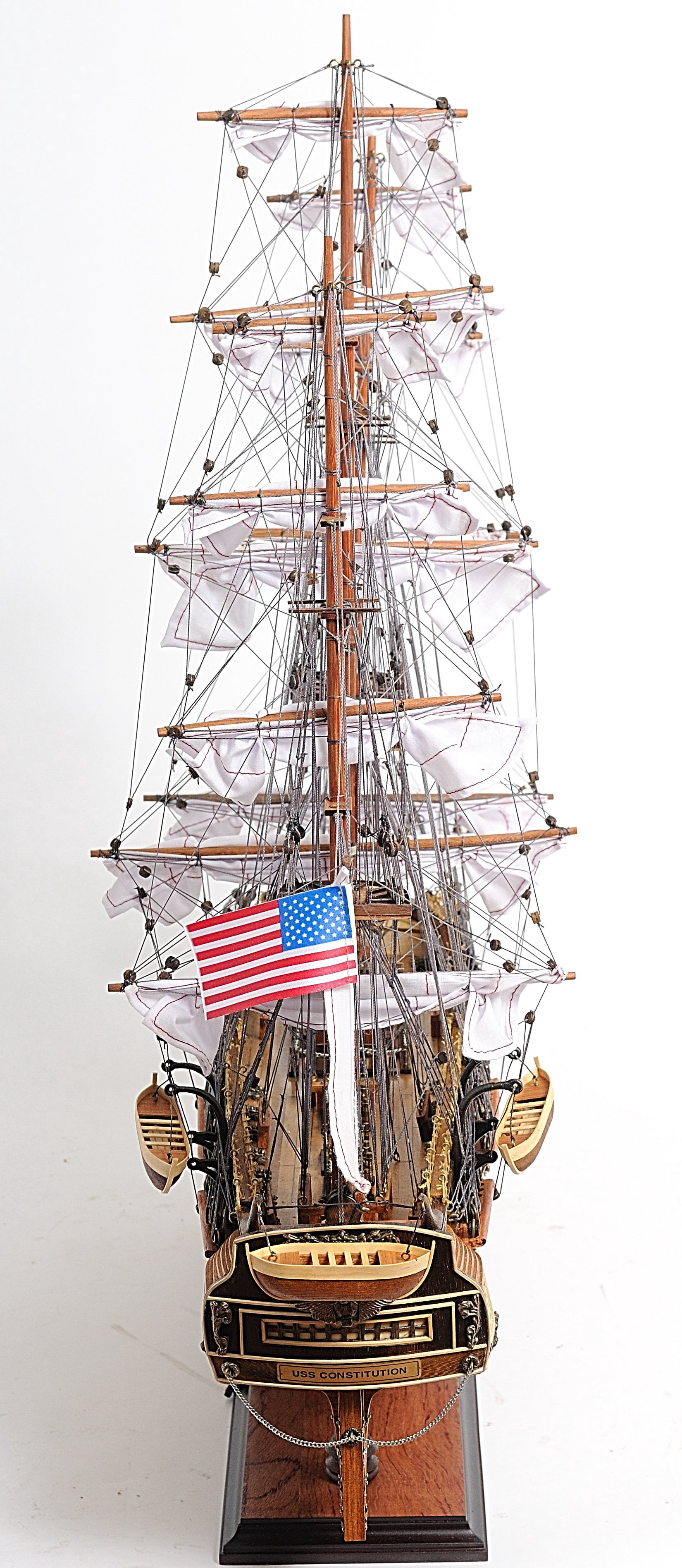 USS Constitution Medium Model Display - Walmart.com