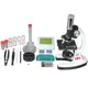 AmScope 120X-1200X 52-pcs Kids Beginner Microscope STEM Kit with Metal ...