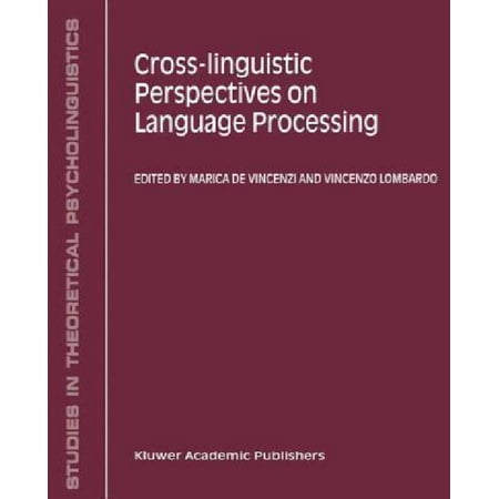 Cross-Linguistic Perspectives On Language Processing | Walmart Canada
