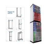 PlayStation Game Card Box Organizer Stand for PS5 Xbox, Storage Tower ...