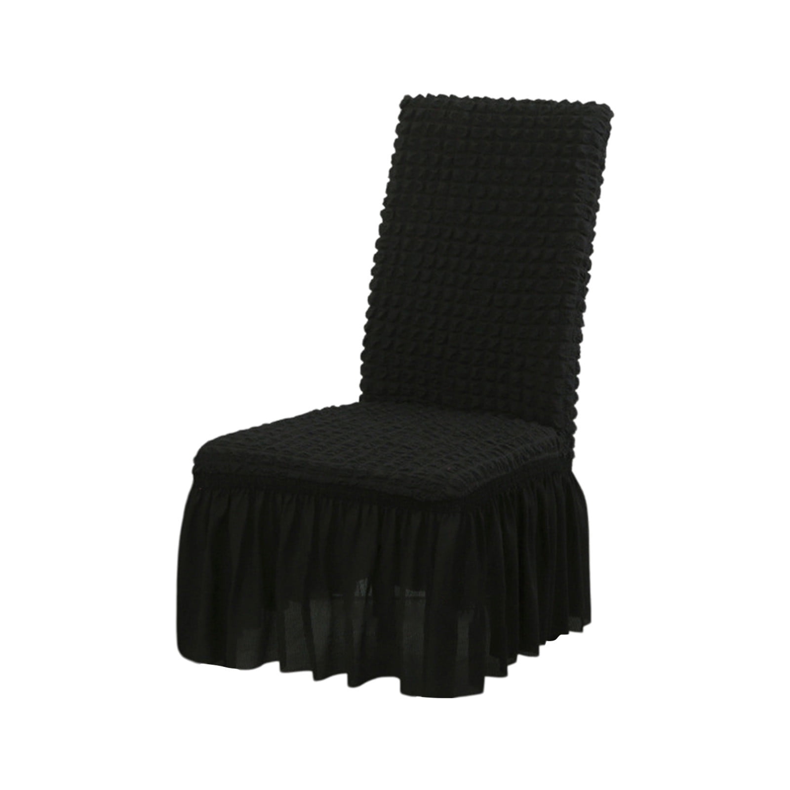 Click here for Generic Black Dining Chair Cover Elastic Fabric Fu... prices