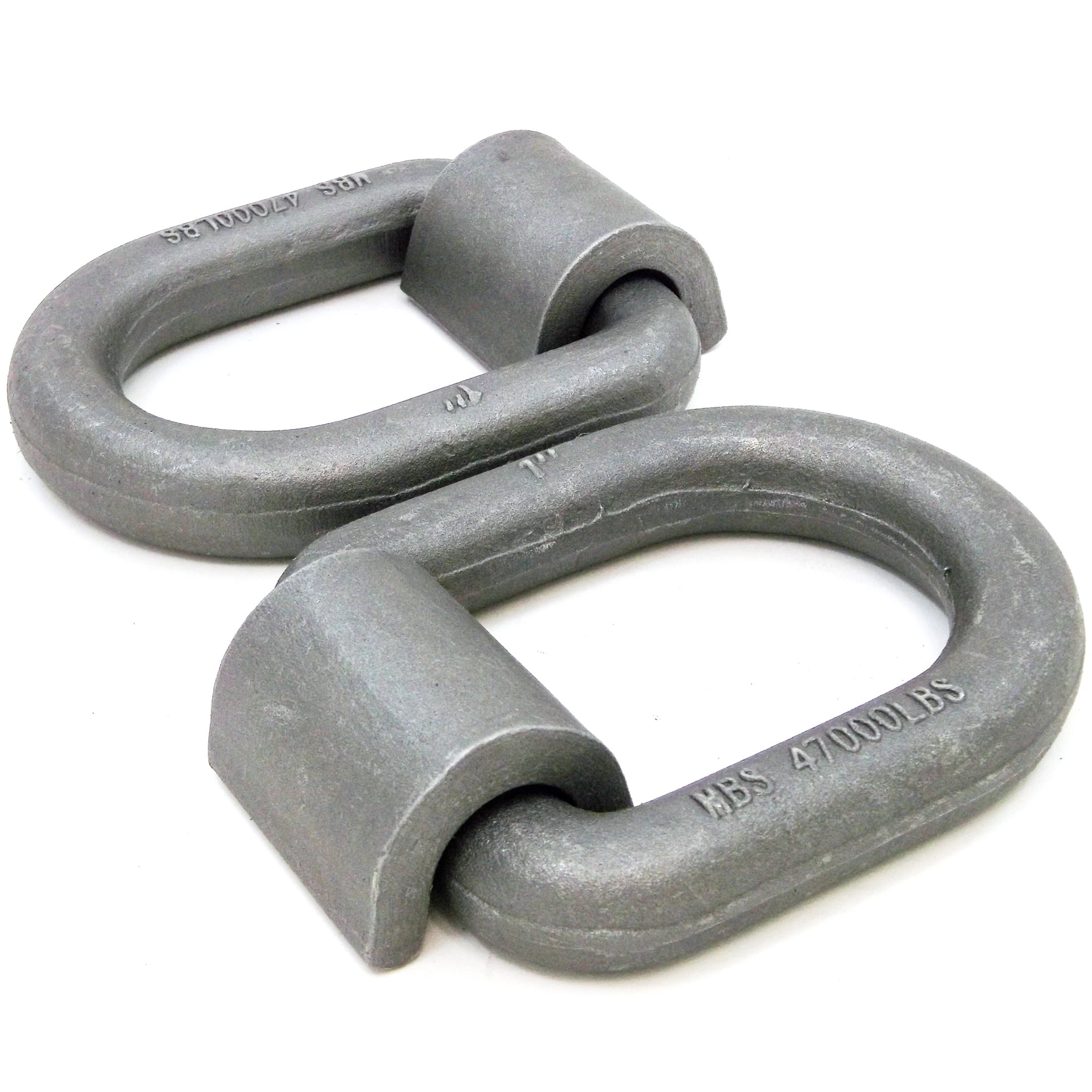 Red Hound Auto 2-1 inches Forged Weld on D Ring Chain Tie Down 47,000 ...