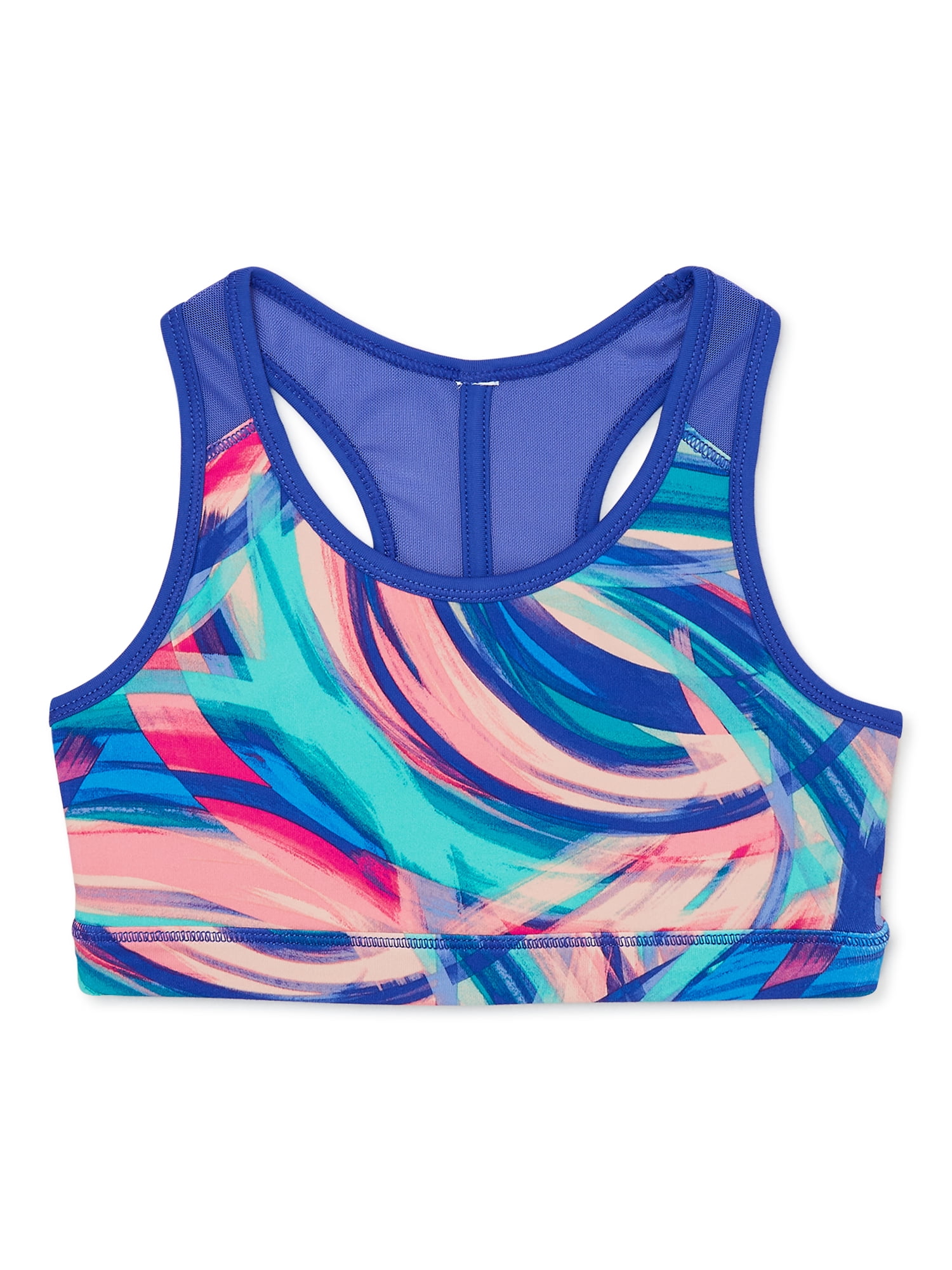 Avia Girls Perforated Sports Bra, Sizes 4-18 & Plus - Walmart.com