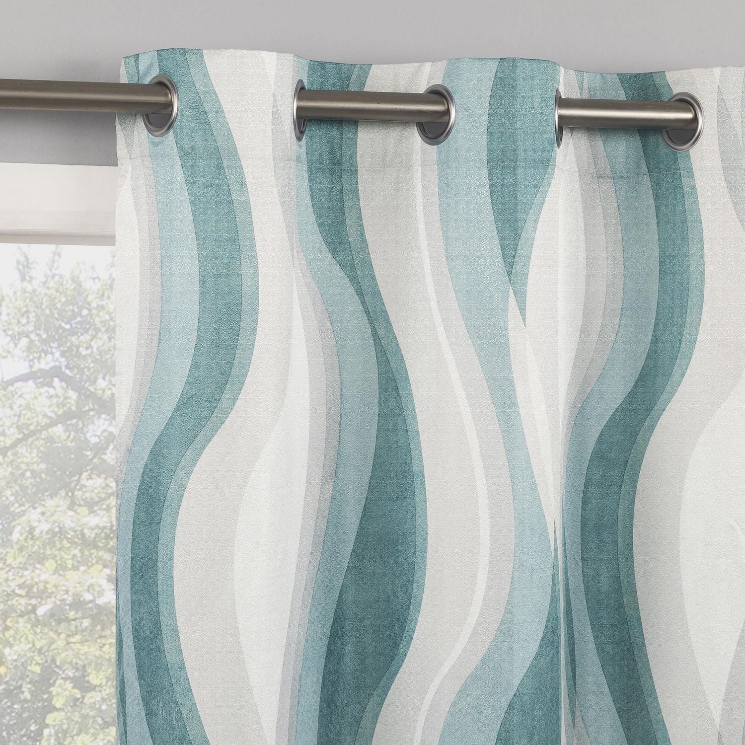 Click here for Mainstays Dezi Thermal Blackout Grommet Window Cur... prices