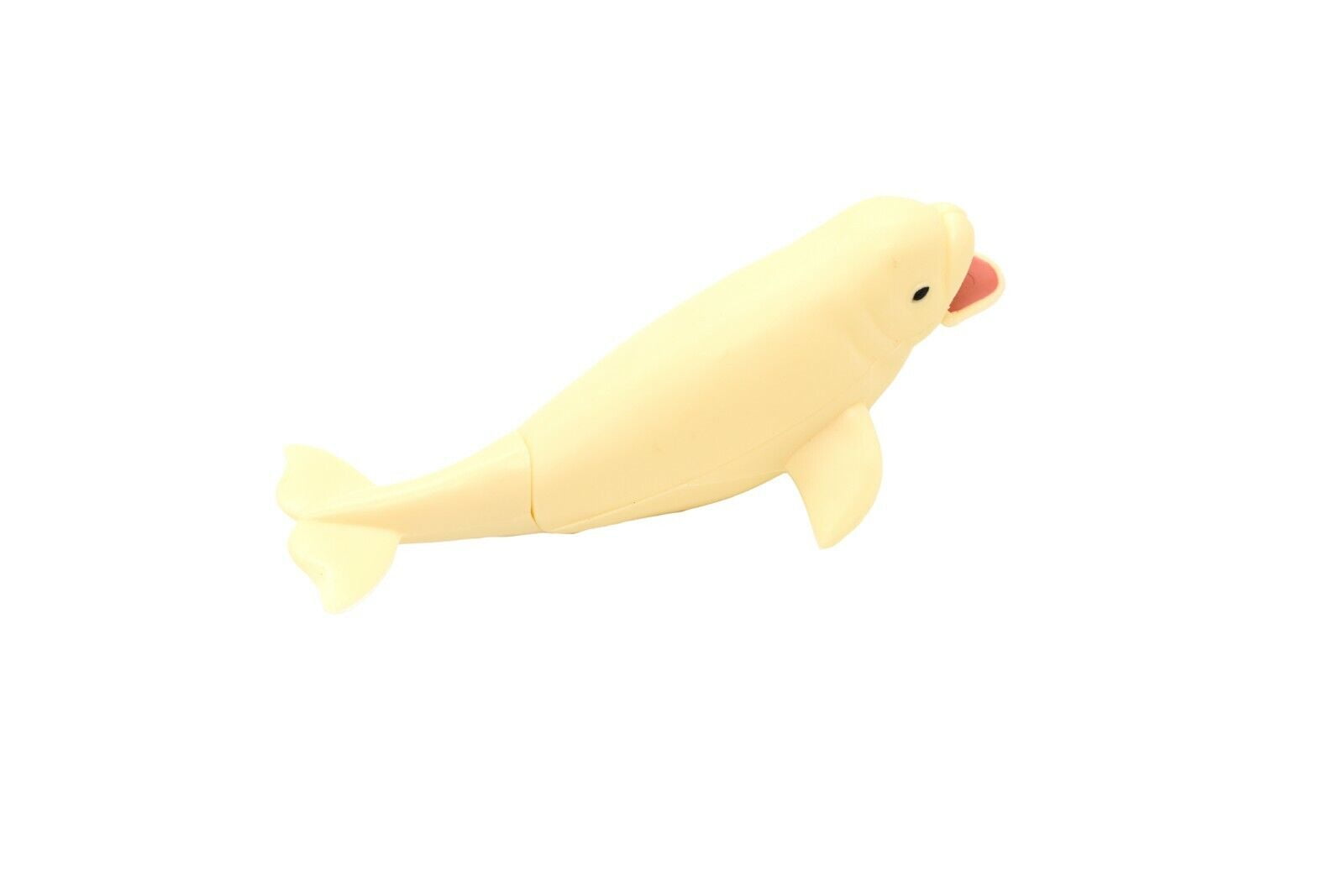 Beluga Whale, Posable Moving Parts, Realistic Toy Model Plastic Replica ...