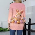 ASDFVBKG Easter 3/4 Sleeve Shirts for Women Crewneck Tee Shirts Dressy ...