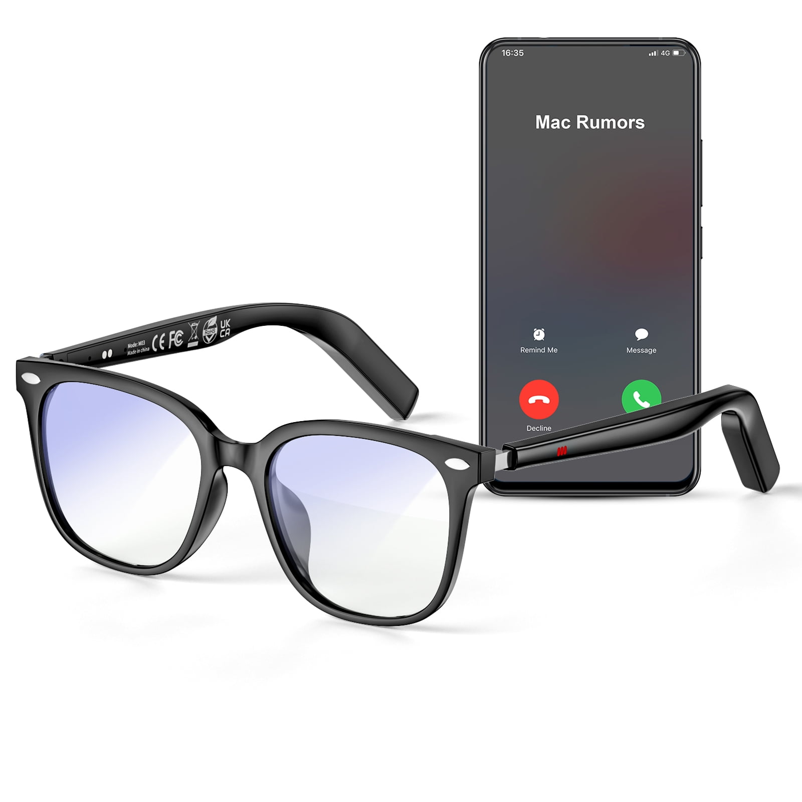 Click here for Mingdaln Ai Smart Wireless Bluetooth Glasses For M... prices