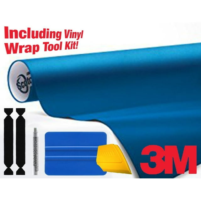 3M Matte Metallic Blue 1080 Air-Release Vinyl Wrap Roll - Including ...