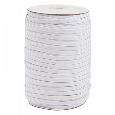 Twill Elastic Band Double Side 1" Flat 2 Yard 1 Roll Flat Elastic ...