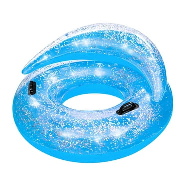 Bluescape Deluxe Lounge, Inflatable Pool Float, Blue, Age 14 & up ...