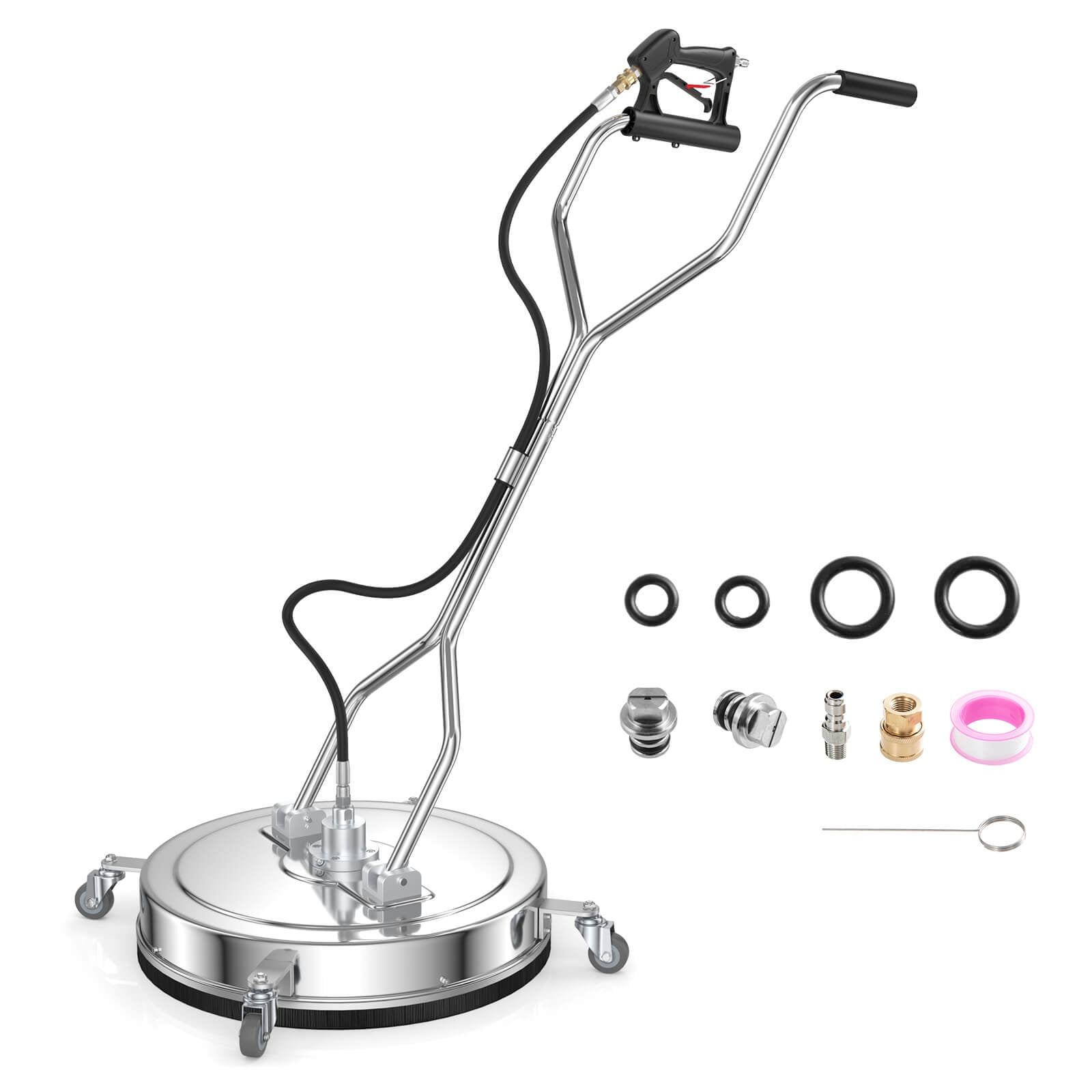 Click here for Costway 20 Pressure Washer Surface Cleaner Stainle... prices