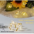 1 PCS Bee String Lights - Cute LED Fairy Lights for Home Decor, Battery ...